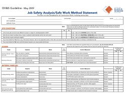Safety Fact Sheets and Documents